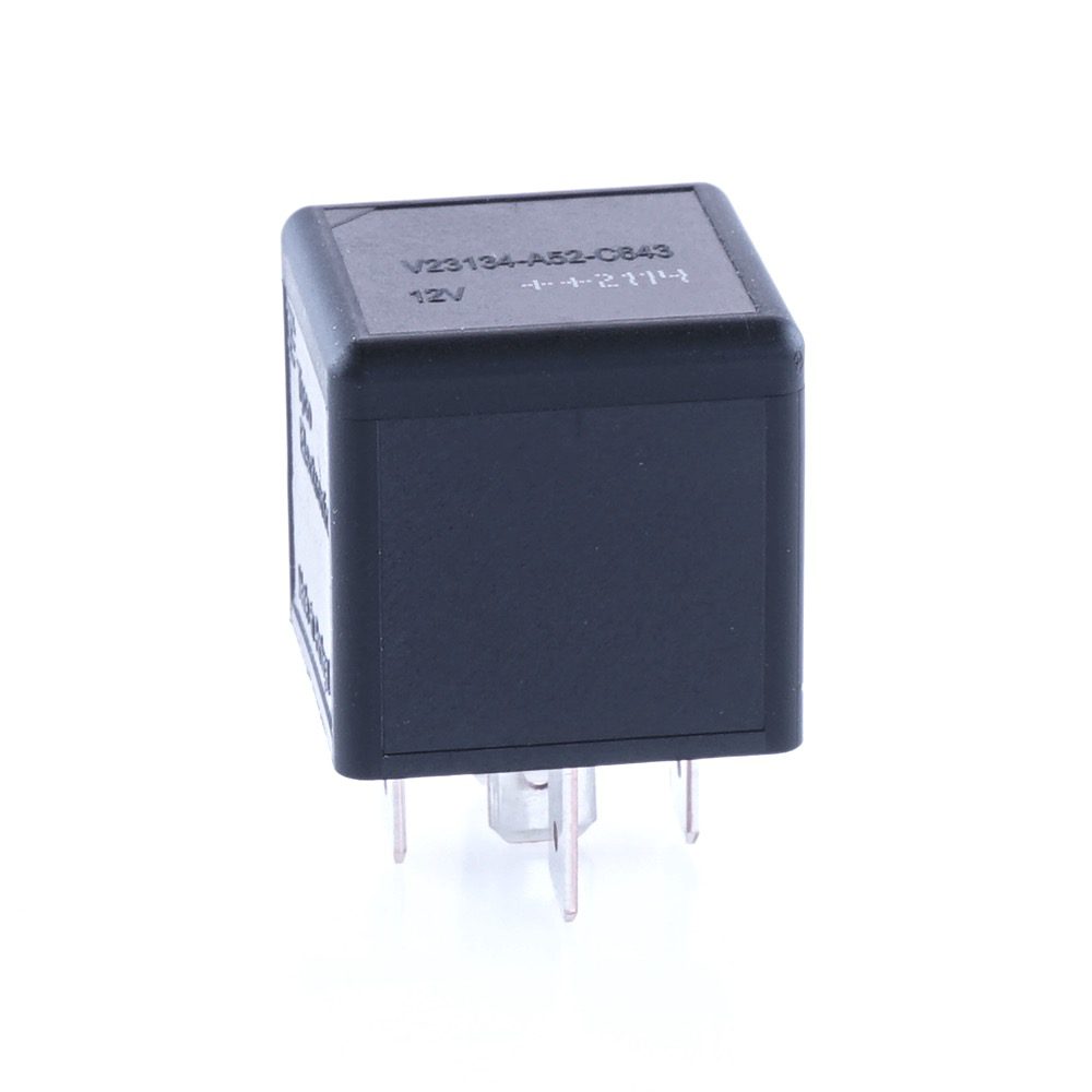 Mini Relay 12V, 40/60A, changeover contact | miunske