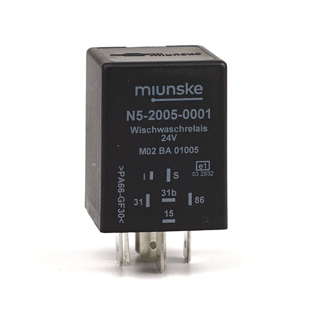 Wiper-Wash Interval Relay 24V, interval duration 5s, after-wiping ...